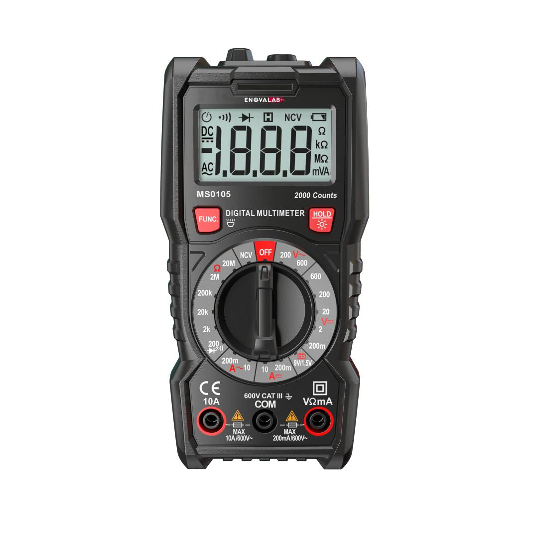 Digital-Multimeter, 2.000 Counts VA-LABs Digital-Multimeter, 2.000 ...