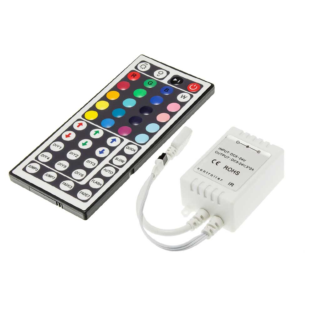 REMOTE CONTROL LED STRIP - 44 BUTTONS 72W | Lichttechnik24.de